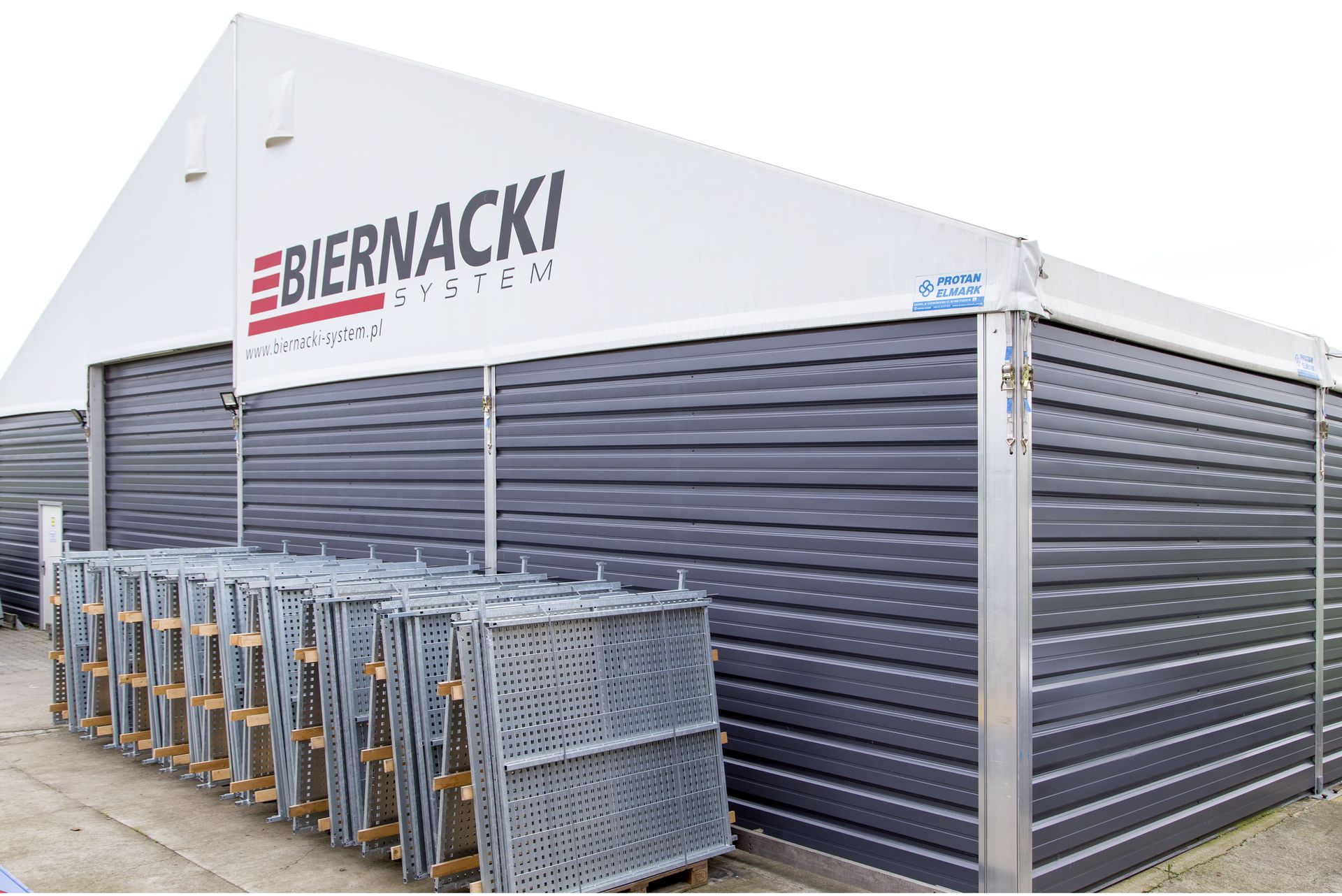 Lubicz warehouse structure - Gallery - Protan Elmark